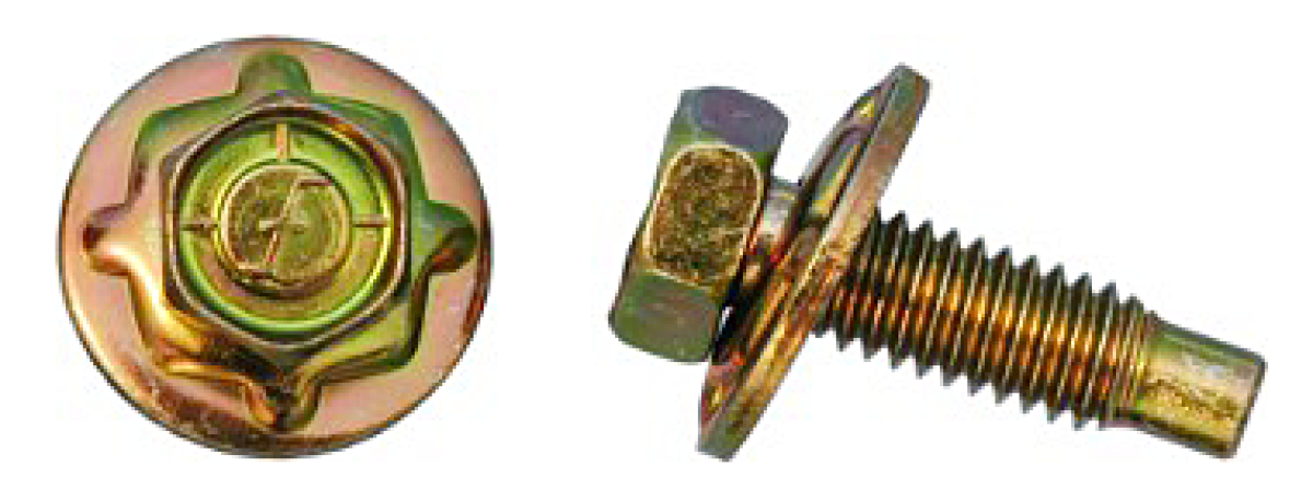 AMK 6 piece Hood Latch & Striker Square Cone Sems U-Nuts F-1872 ...