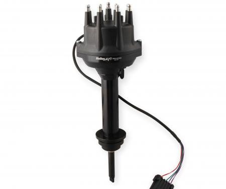 Holley EFI Dual Sync Ford 351W Distributor, Black 565-201BK | Classic Truck