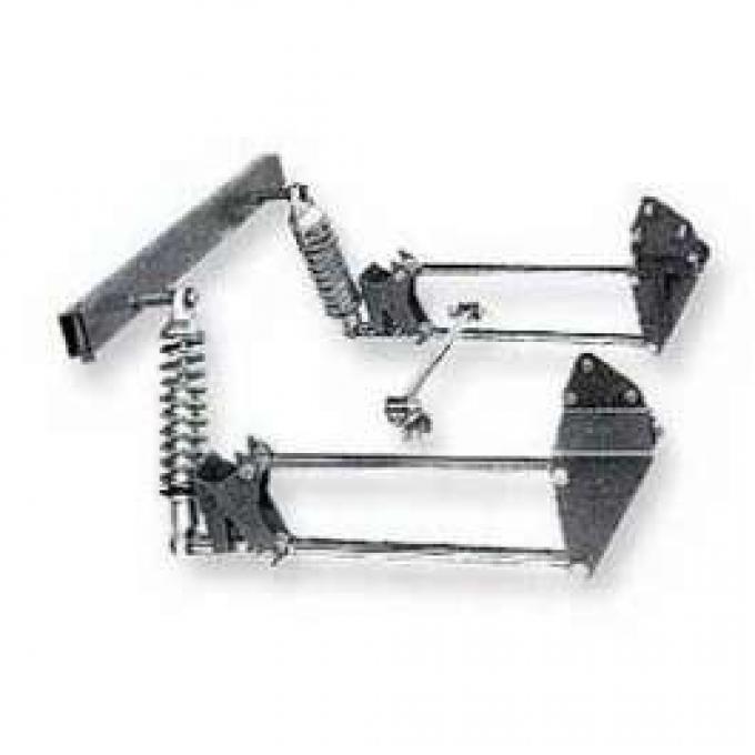 Chevy Truck Rear Suspension Kit, 4-Bar Stainless Steel, 1955-1959 ...