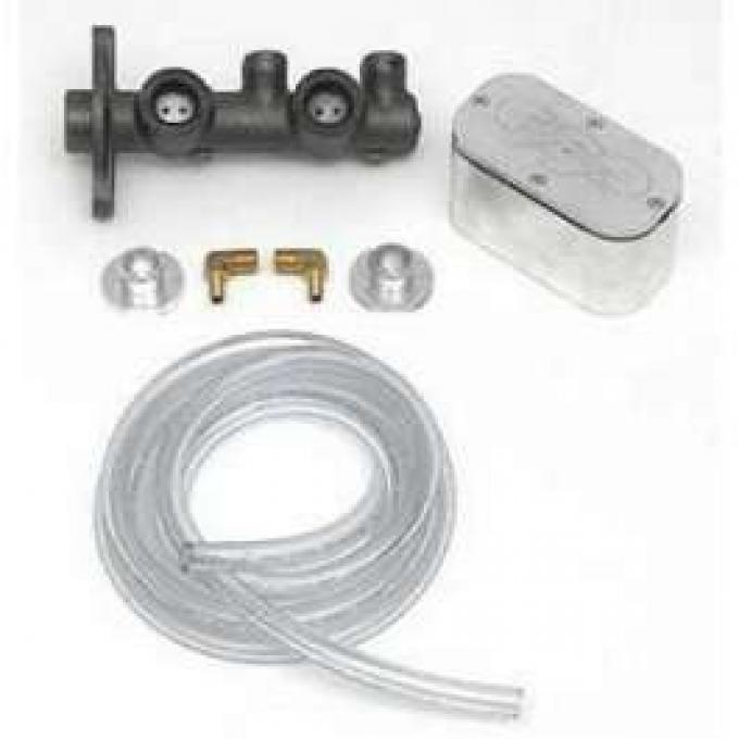 Chevy Truck Remote Billet Aluminum Brake Reservoir Kit, 1955-1959 ...