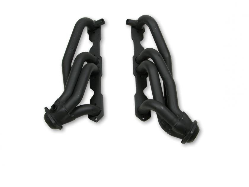 FlowTech Shorty Headers, Black Painted 91831FLT | Classic Truck