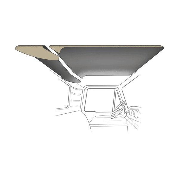 Ford Pickup Truck Headliner Kit - Gray - 2 Pieces - Original Style ...