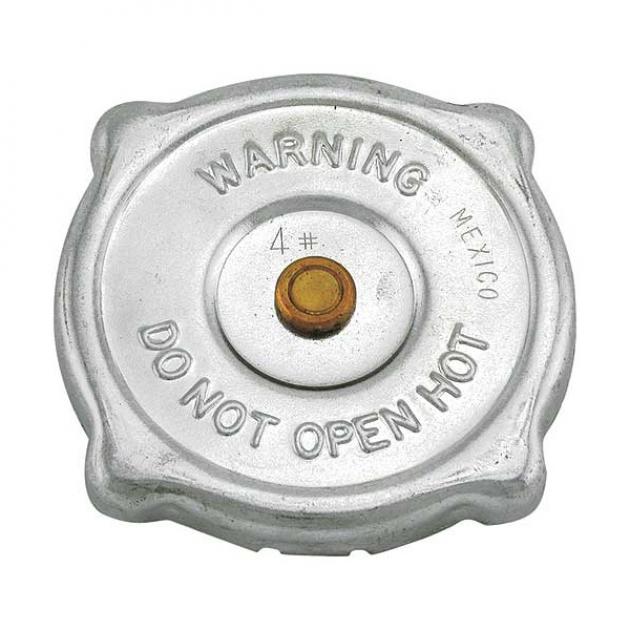 Radiator Cap - Stamped Steel - Pressure Style - 4 Pound - Ford Pickup ...