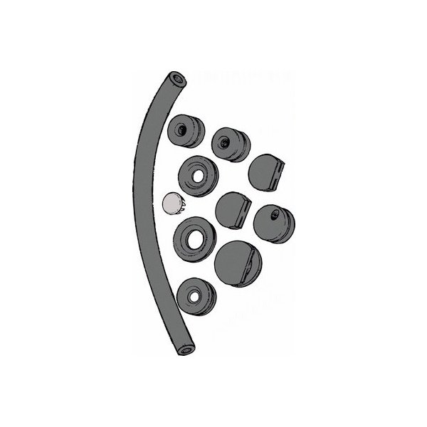 Firewall Grommet Kit - With Rubber Plug - 11 Pieces - Ford Passenger ...