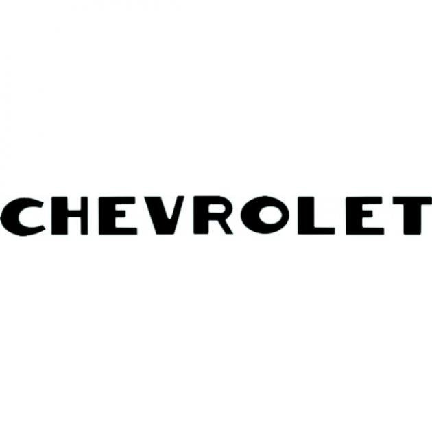 "CHEVROLET" Tailgate Letters 2 3/4" x 5 1/2", 1947-1953 | Classic Truck