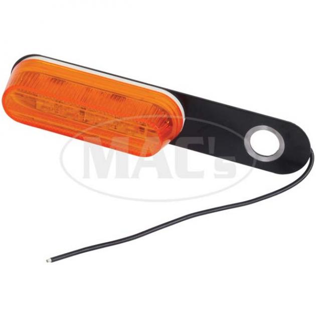 Ford Model A Turn Signal, 6-Volt, Positive Ground, Amber Lens | Classic ...