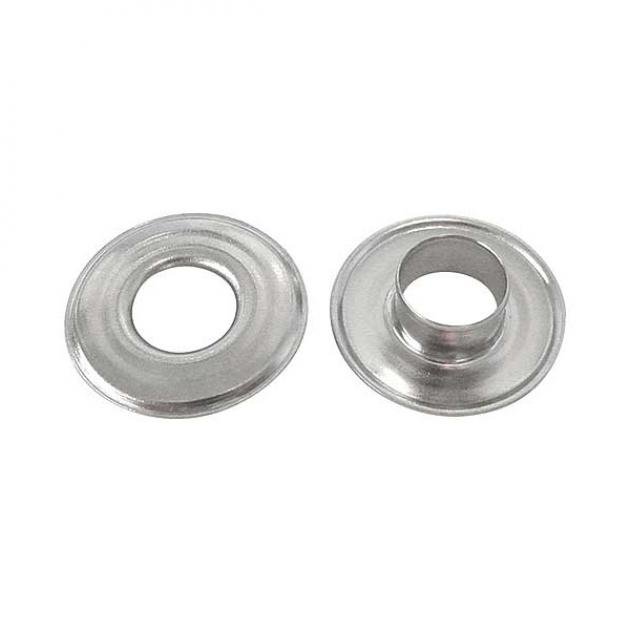 Ford Cinch Fastener Eyelet & Washer Set - Nickel | Classic Truck