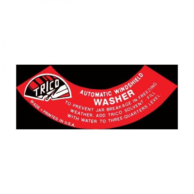 Trico Windshield Washer Decal - Ford | Classic Truck