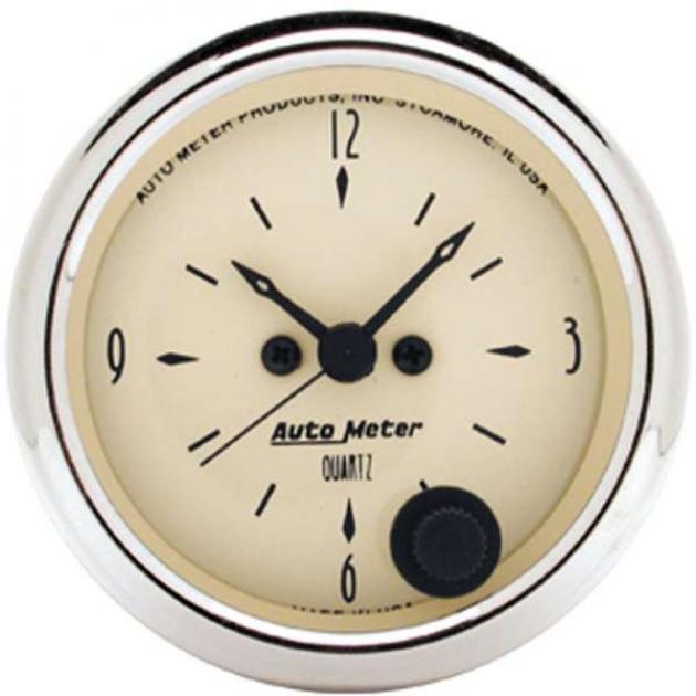 Chevy or Gmc Autometer Quartz Clock, Antique Beige Series, 1955-1957 ...