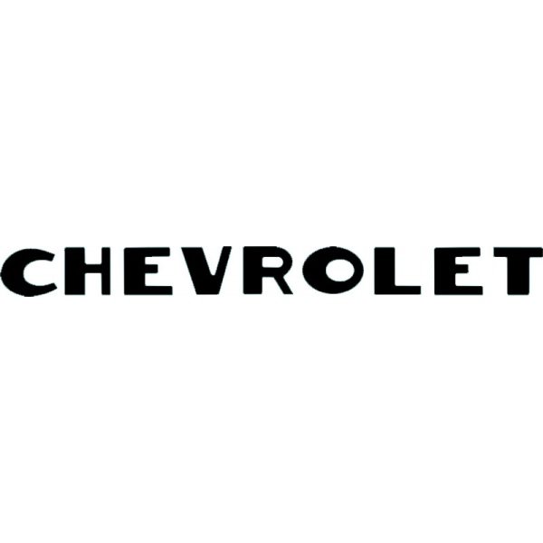 "CHEVROLET" Tailgate Letters 2 3/4" x 5 1/2", 1947-1953 | Classic Truck