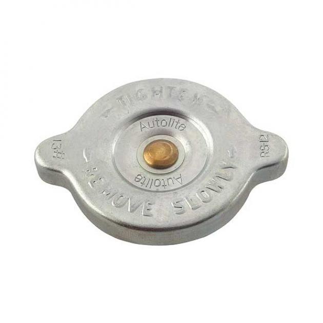 Radiator Cap - Reproduction - 13 Lbs. - Zinc Plate - Autolite Logo ...