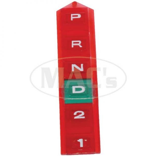 Ford Gear Indicator Lettering, Console Shifter, Fairlane, 1968-1971 ...