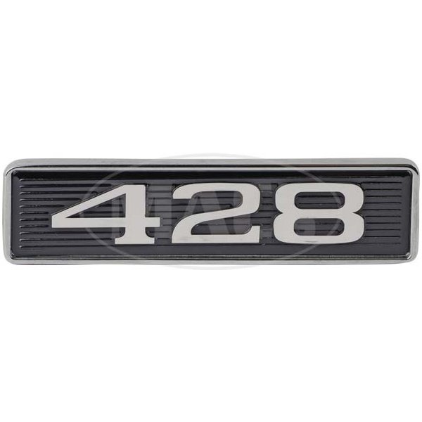 428 Hood Scoop Emblem - Correct Die-Cast | Classic Truck