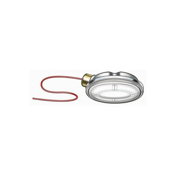 Dome Lamp Assembly - Stainless Steel Rim - With Correct Plastic Lens ...