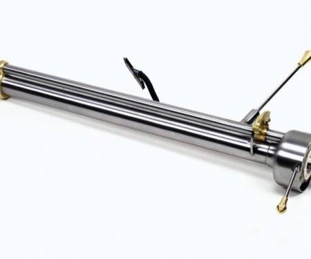 ididit Universal 30" 40's Style, Straight Column Shift 3 Speed, Brushed ...