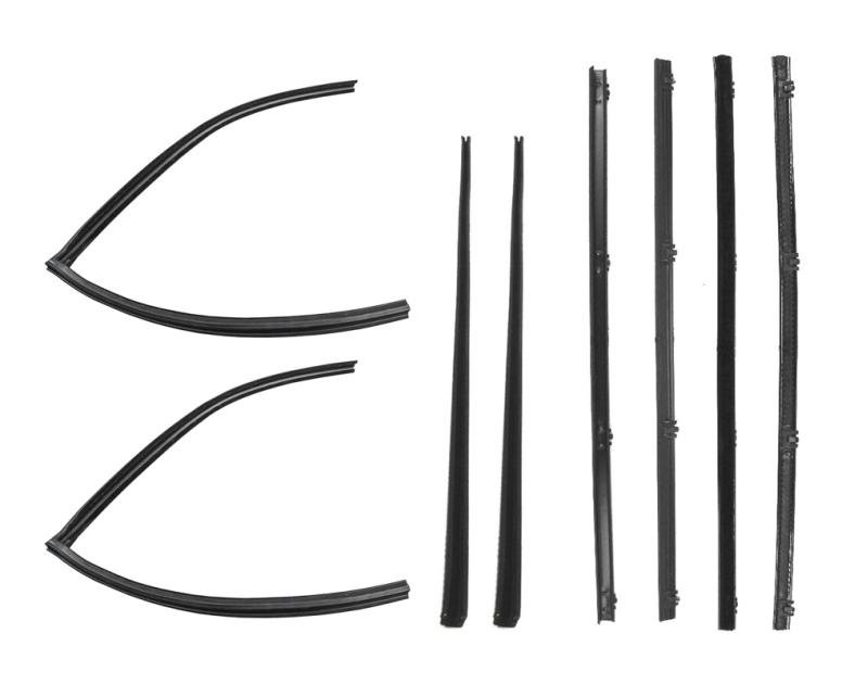 Precision Beltline Molding and Run Channel Kit, Left and Right Hand, 8 ...