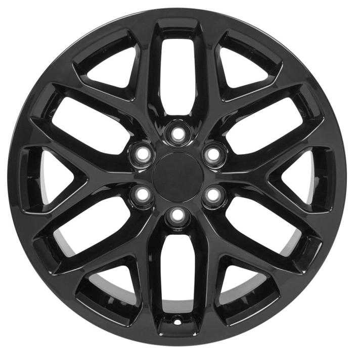 OE Replica Wheels CV98B - 20" Replica Wheel CV98B Fits Chevy Silverado ...