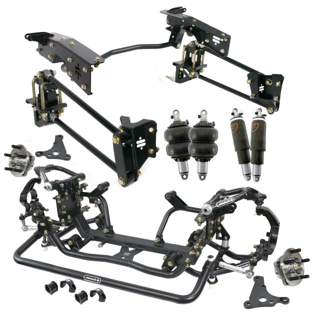 Ridetech HQ Air Suspension System with hub spindles for 1973-1979 F-100 ...