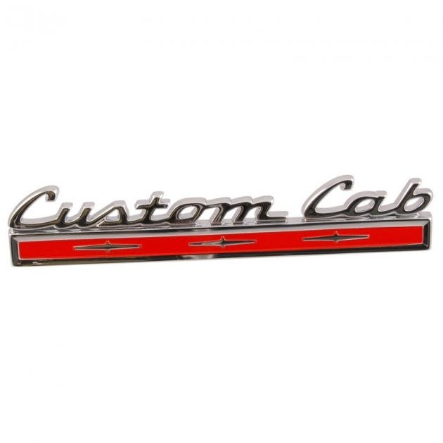 Dennis Carpenter Back Panel Side Name Plate - Custom Cab - 1967 Ford ...