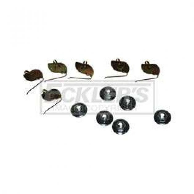 Chevy Fender Molding Clips, Front, 1949-1950 | Classic Truck