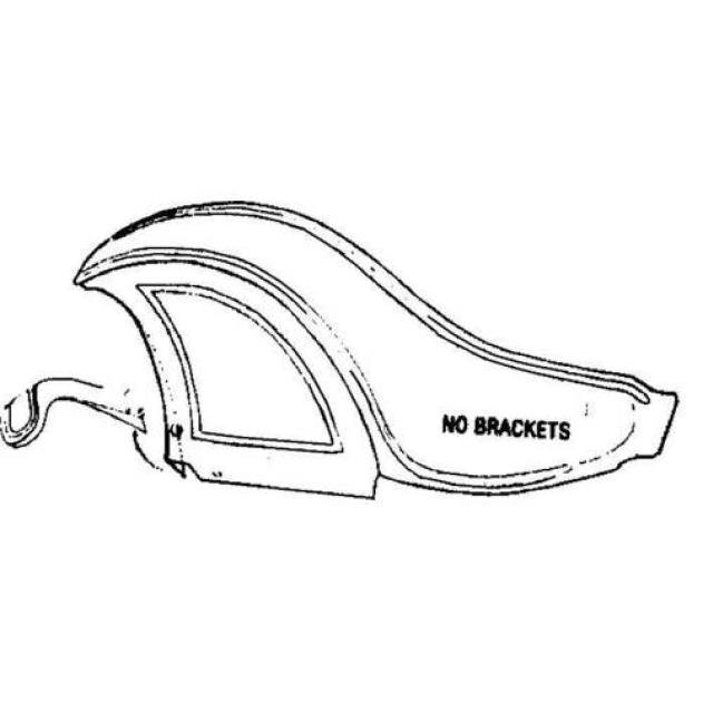 Fender 24-27 Commercial Right Front TF-256 | Classic Truck