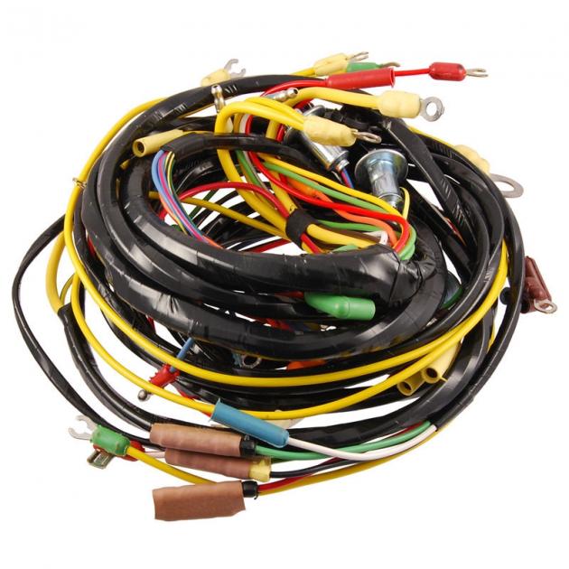 Dennis Carpenter Cowl Dash Wiring - 6 cylinder or V8 - Pickup - 1958-59 ...
