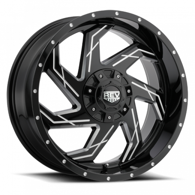 REV Wheels Off Road 895 Series, 17x9, 4.53 BS, 5x5 / 5x5.5 895M-7903212 ...