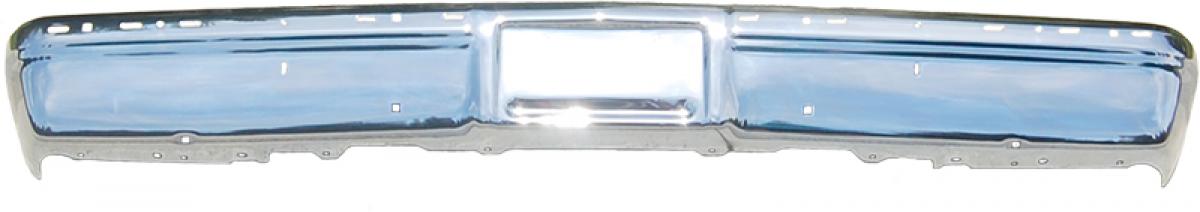 AMD Front Bumper with Impact Strip & Bumper Guard Holes, Chrome, 89-91 ...
