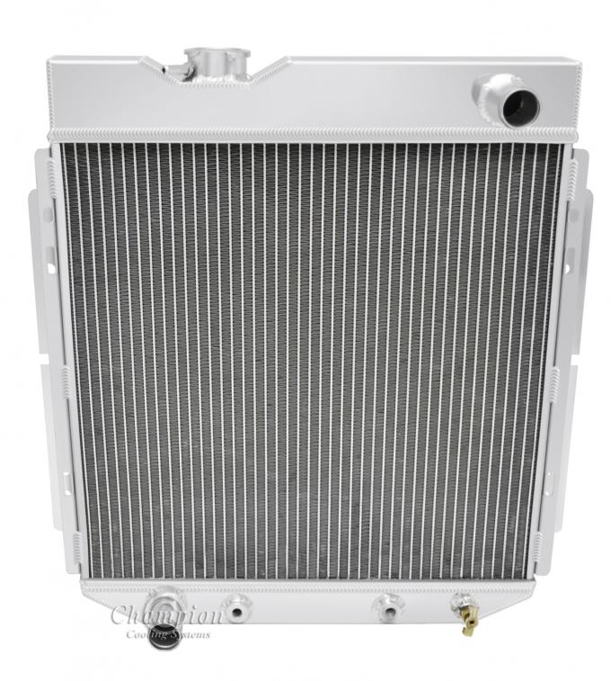 Champion Cooling 2 Row All Aluminum Radiator Made With Aircraft Grade ...