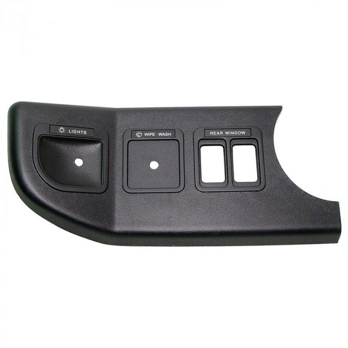 Dennis Carpenter Instrument Cluster Finish Panel - 1987-91 Ford Bronco ...