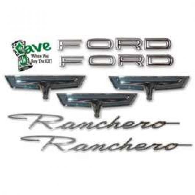 Emblem Kit, Ranchero, 1966-1967 | Classic Truck