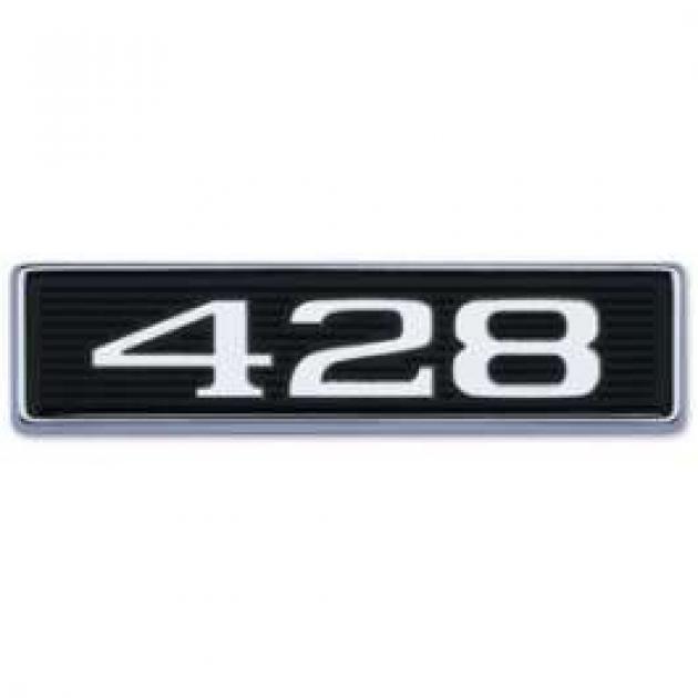 428 Hood Scoop Emblem - Correct Die-Cast | Classic Truck
