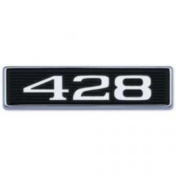 428 Hood Scoop Emblem - Correct Die-Cast | Classic Truck