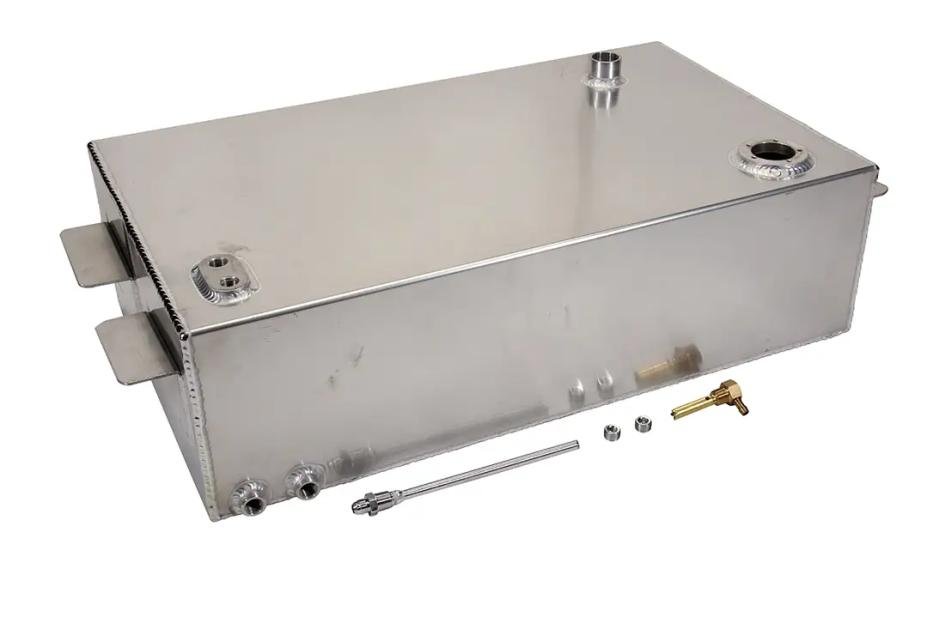 Classic Performance 15 Gallon Bed Side Fill Aluminum Fuel Tank for 1948 ...