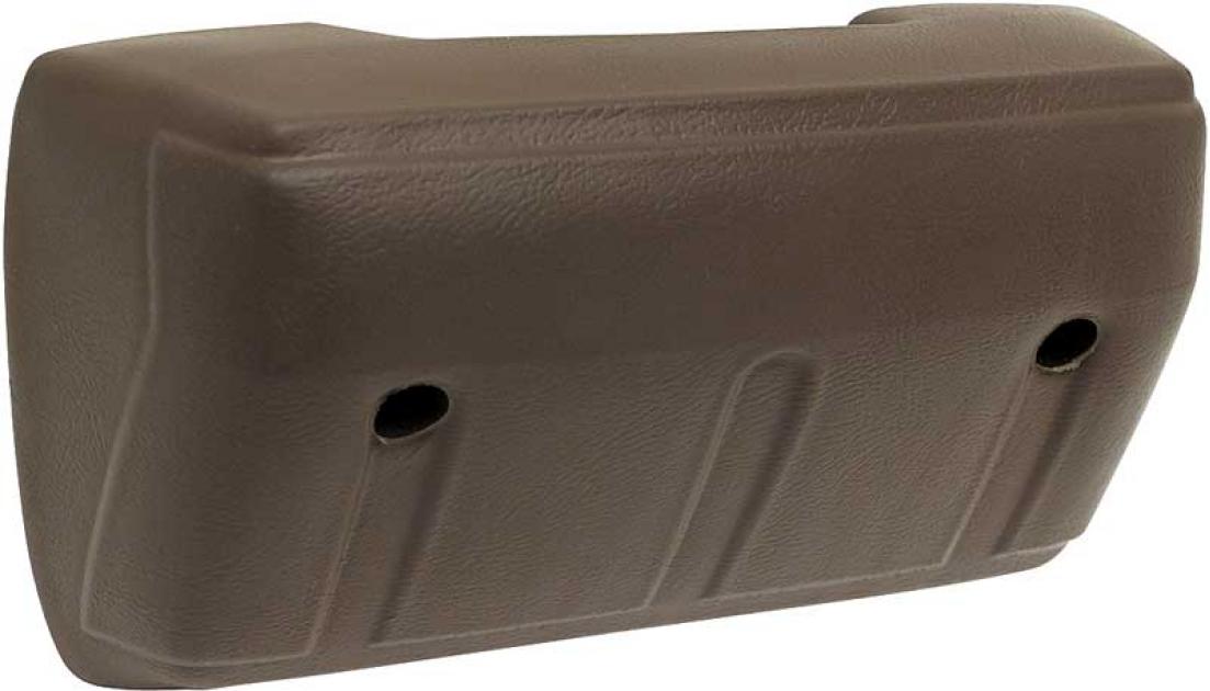 OER 1967-71 GM Truck Arm Rest Pad - Dark Saddle W677117 | Classic Truck