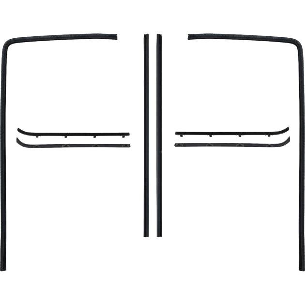 OER 1960-63 Chevy, GMC Pickup, Suburban, Glass Run & Window Felt, Anti ...