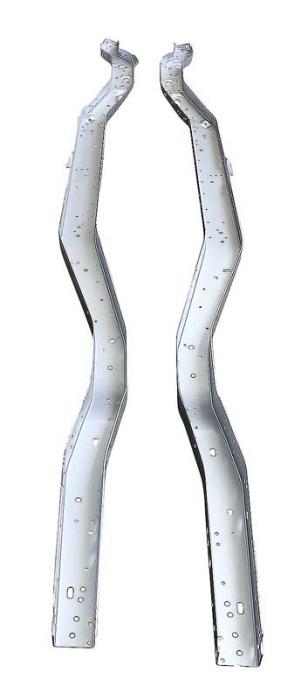 OER 1967-72 Chevy, GMC C10, C15 Pickup Truck, Frame Rail Set, Short Bed ...