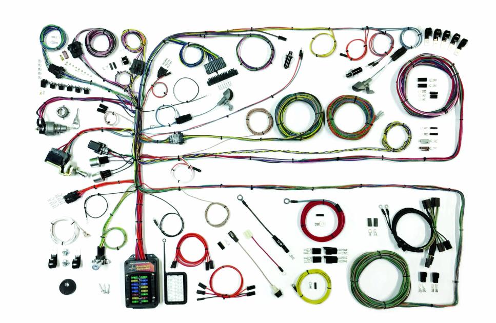 American Autowire Classic Update Kit 1957 60 Ford Truck 510651